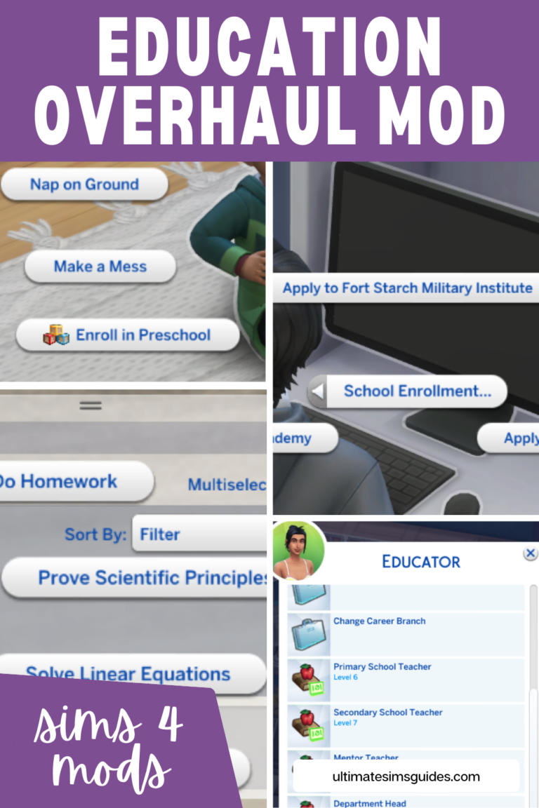 The Best Sims 4 School Mods You Should Try