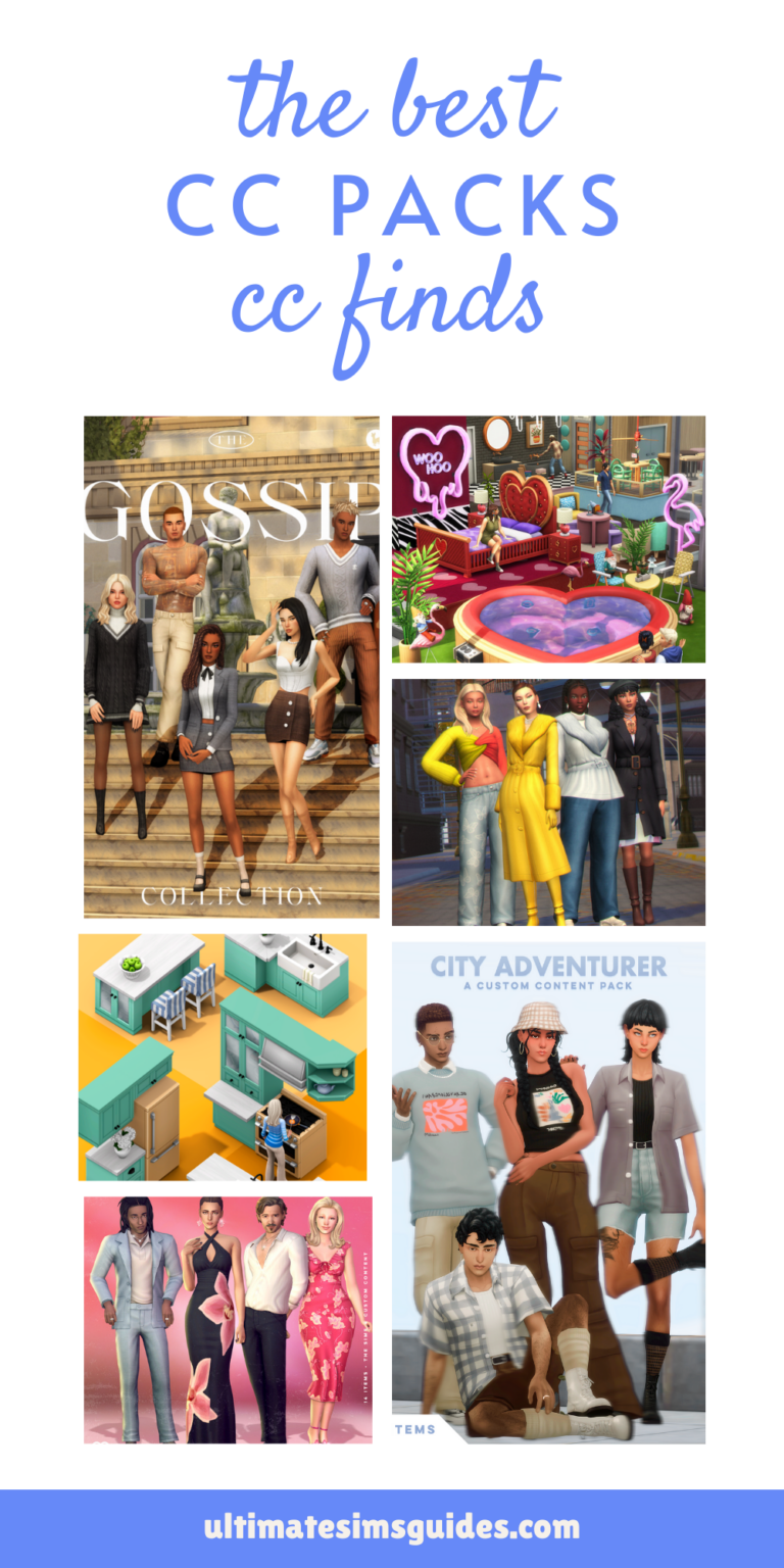 The Best Sims 4 CC Packs You Need in 2025 – Ultimate Sims Guides