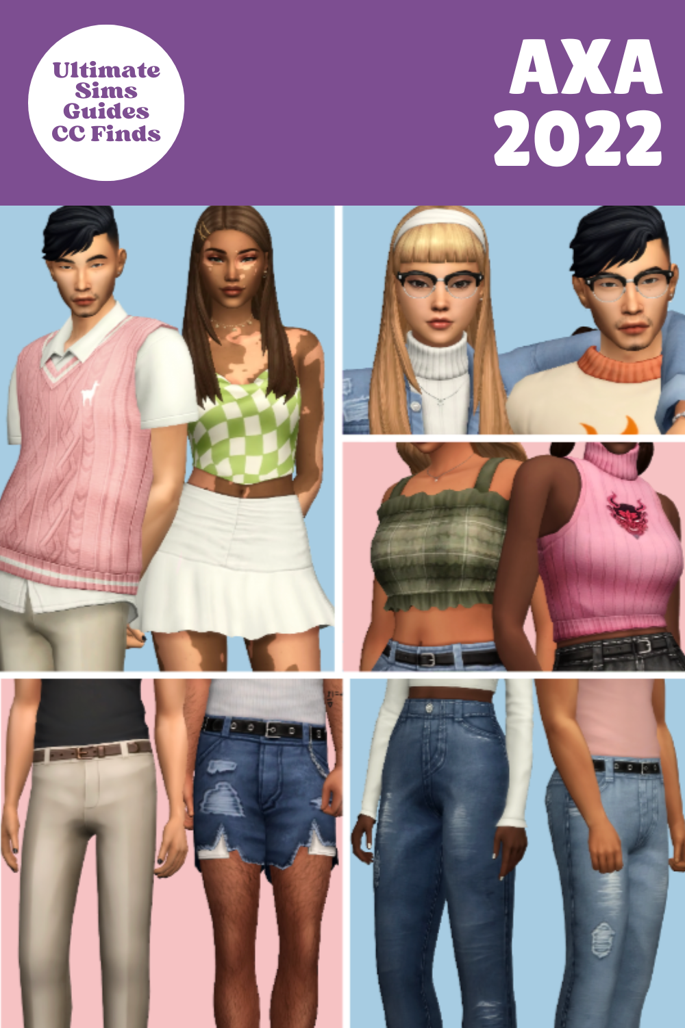 The BEST CC Clothes Stuff Packs for The Sims 4