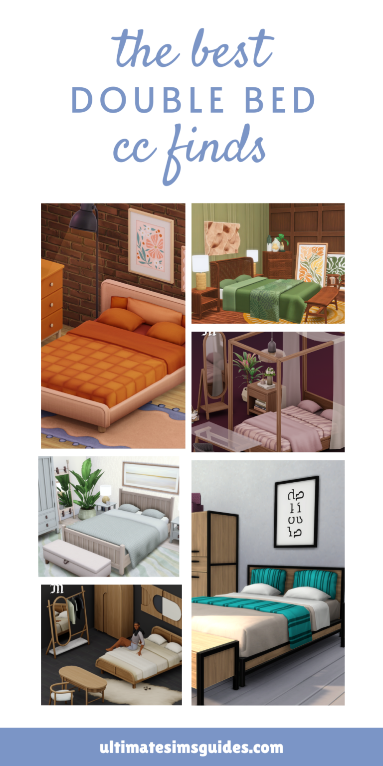The Cutest Sims 4 CC Beds You Need in Your Game