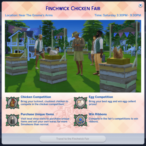 The Sims 4: How to Succeed At The Finchwick Fair - Ultimate Sims Guides