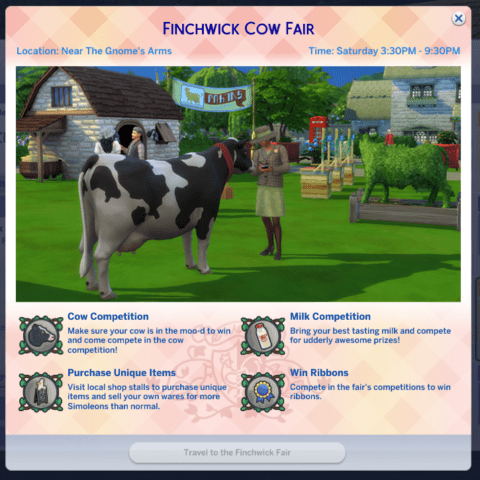 The Sims 4: How to Succeed At The Finchwick Fair - Ultimate Sims Guides