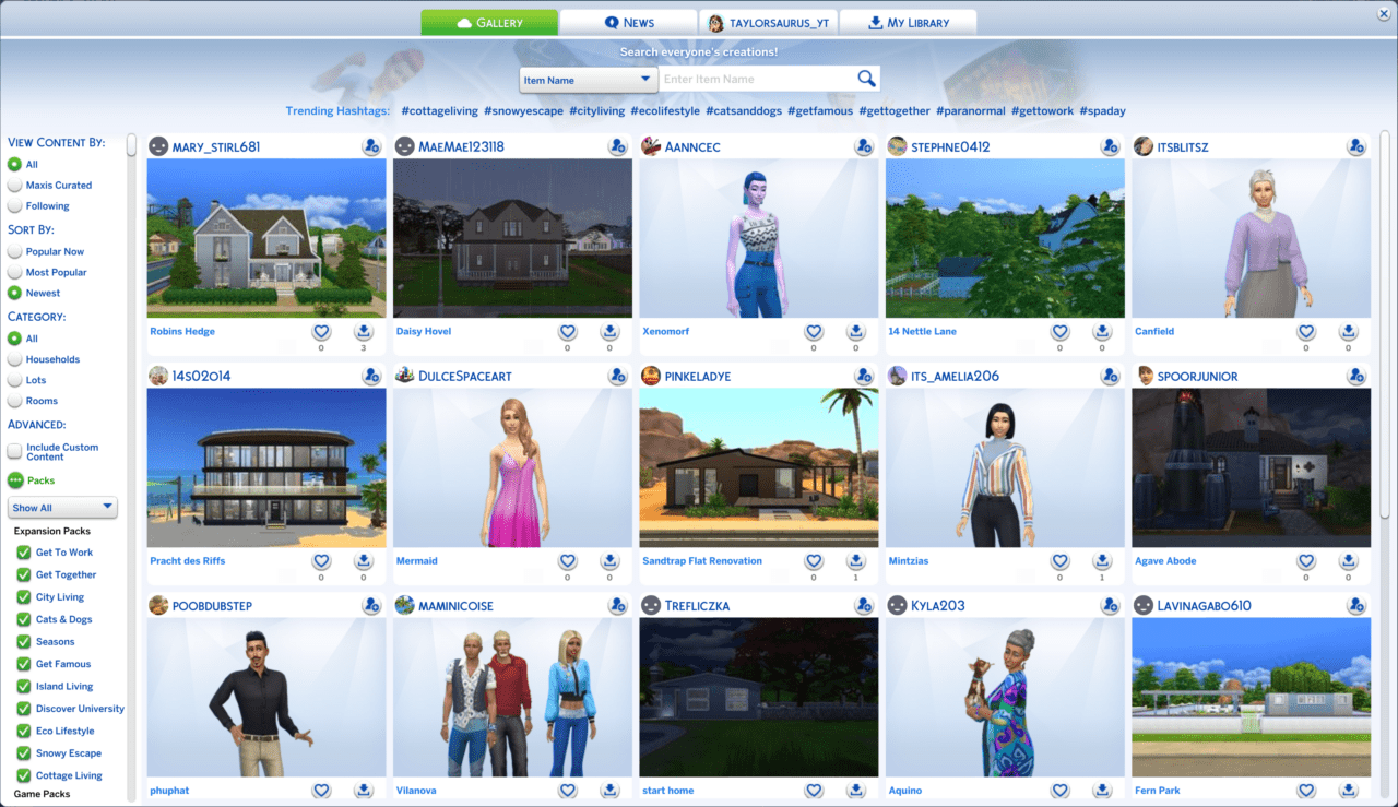 How to Use The Sims 4 Gallery - Ultimate Sims Guides