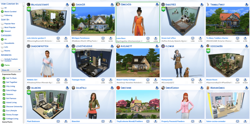 How to Use The Sims 4 Gallery - Ultimate Sims Guides