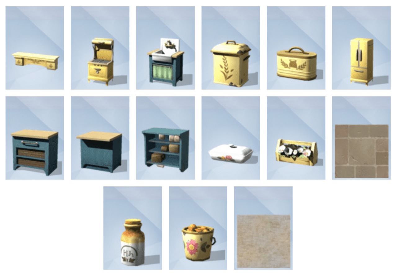 The Sims 4: Country Kitchen Kit Overview - Ultimate Sims Guides