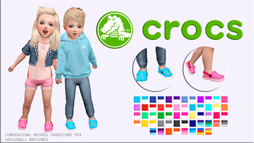 25+ Sims 4 CC Toddler Shoes To Complete the Look