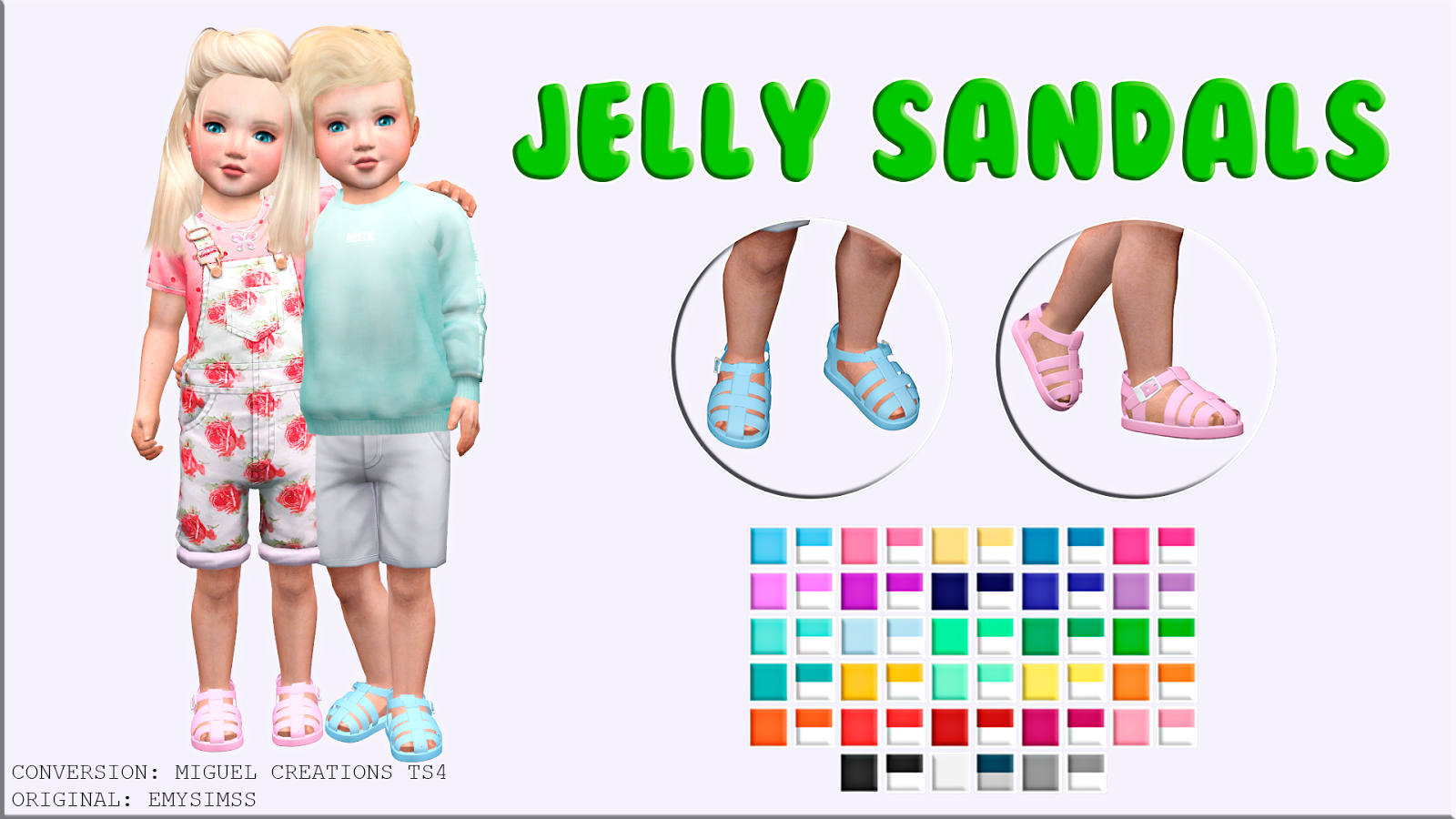 25+ Sims 4 CC Toddler Shoes To Complete the Look