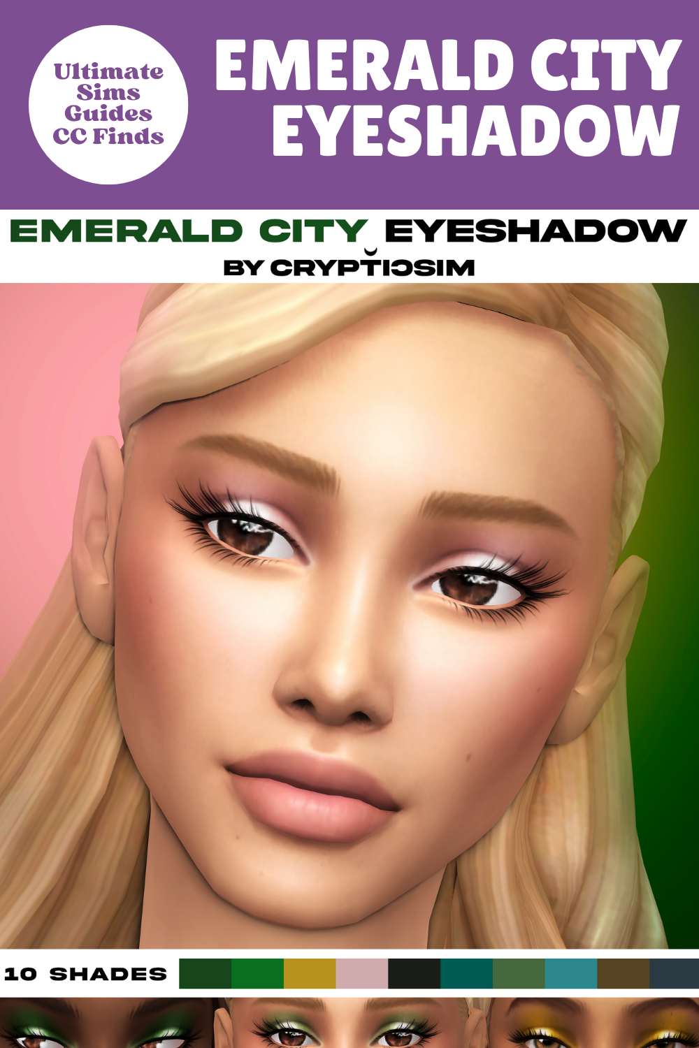 You Need These GORGEOUS Sims 4 CC Makeup Items