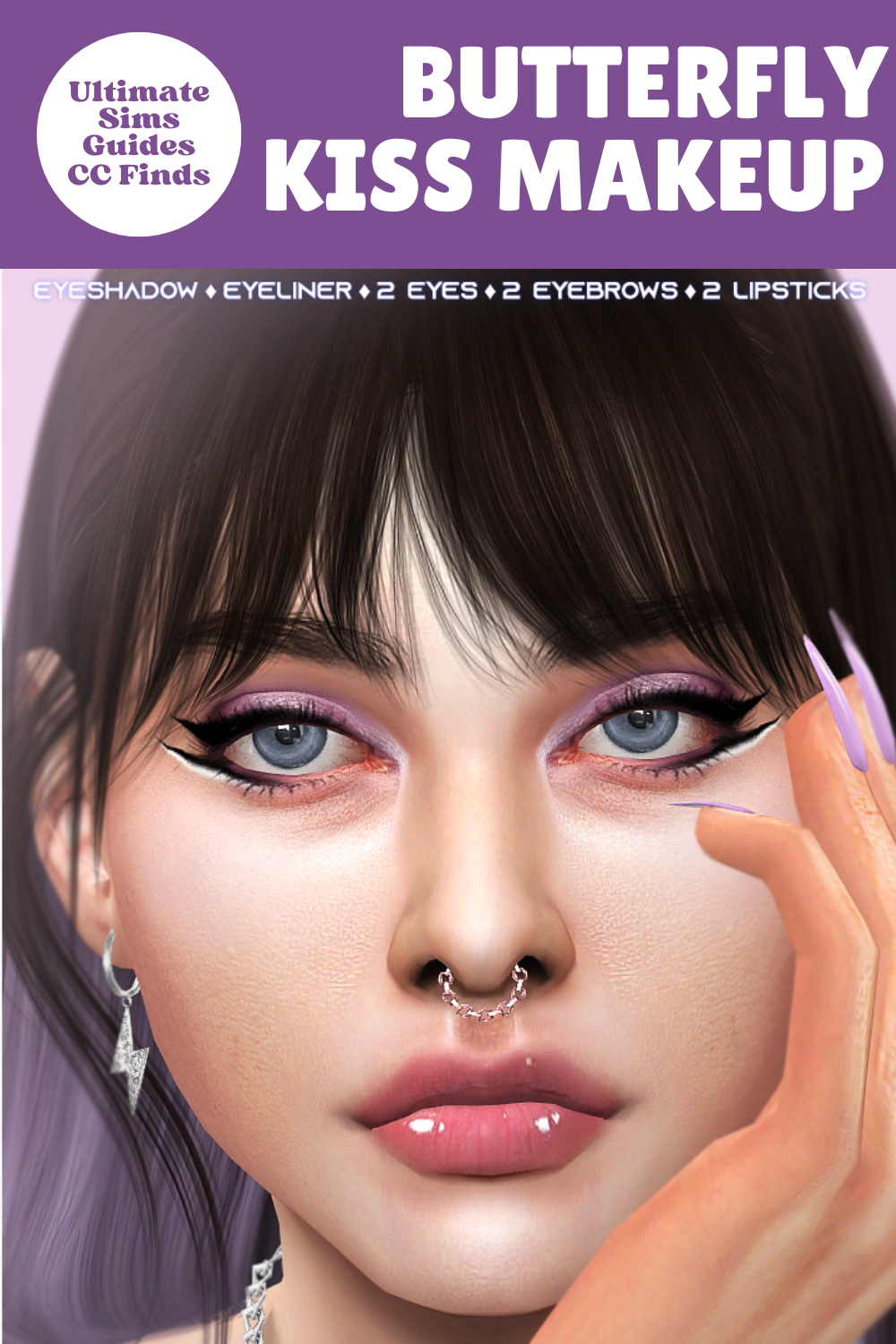 You Need These GORGEOUS Sims 4 CC Makeup Items