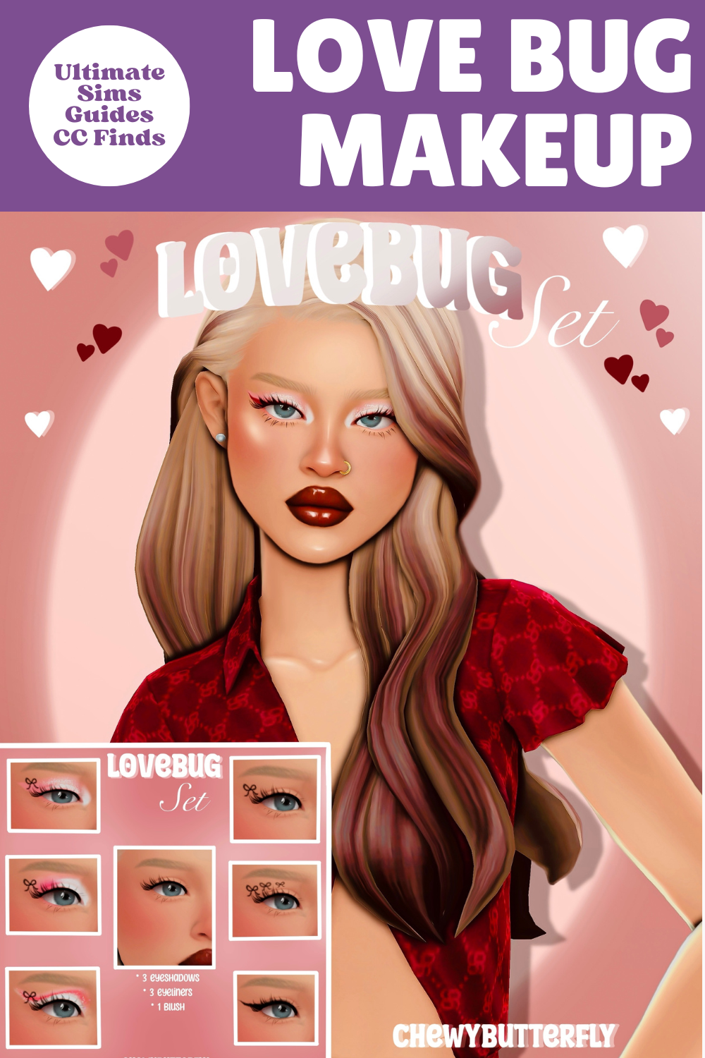 You Need These GORGEOUS Sims 4 CC Makeup Items