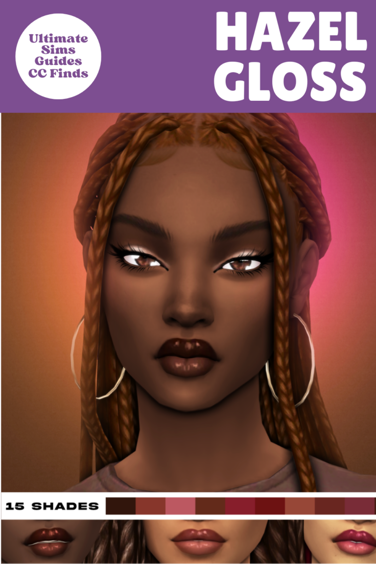 You Need These GORGEOUS Sims 4 CC Makeup Items