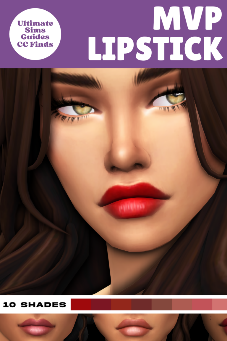 You Need These GORGEOUS Sims 4 CC Makeup Items