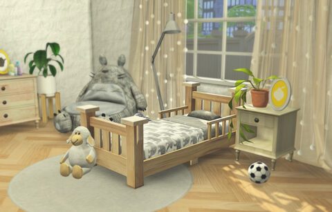 25+ Sims 4 CC Toddler Beds For the Cutest Toddler Nursery – Ultimate ...