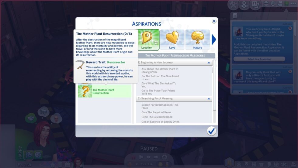 85+ Sims 4 Custom Aspirations You Need to Try (CC Aspirations)