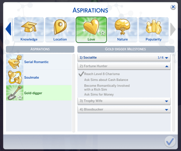 85+ Sims 4 Custom Aspirations You Need to Try (CC Aspirations)