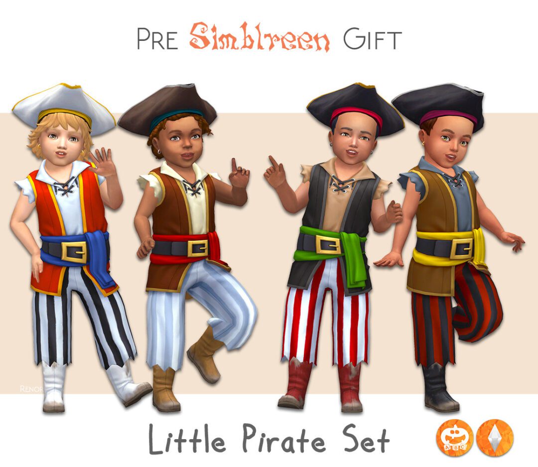 30+ Sims 4 CC Toddler Costumes For Play or Halloween