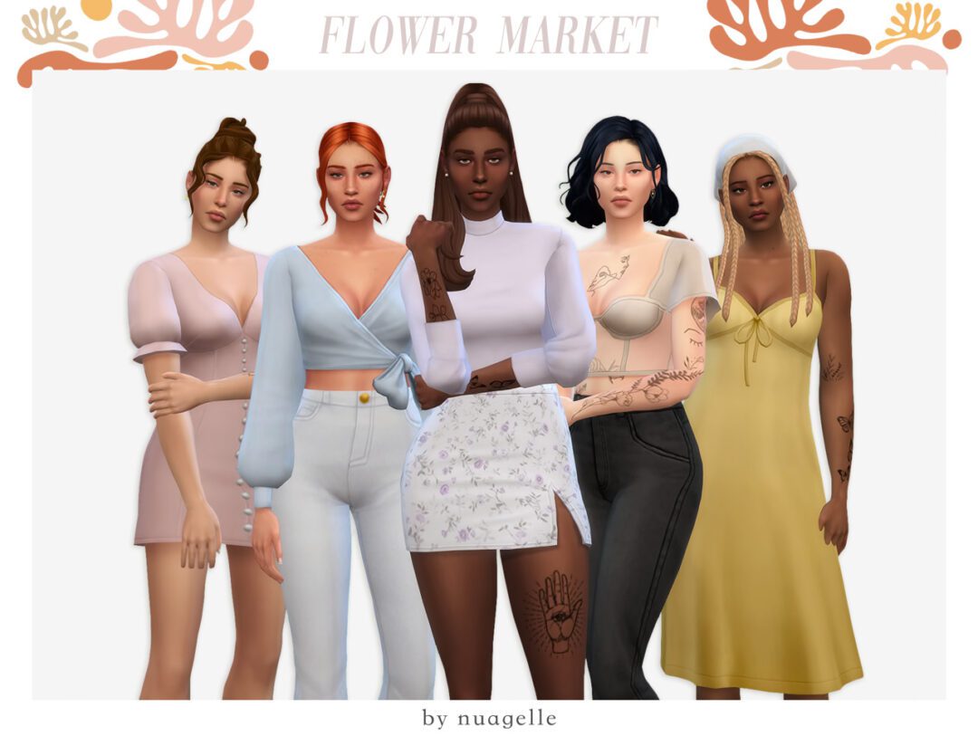 40+ Sims 4 CC Kits You Need in Your Game (Custom Kits)