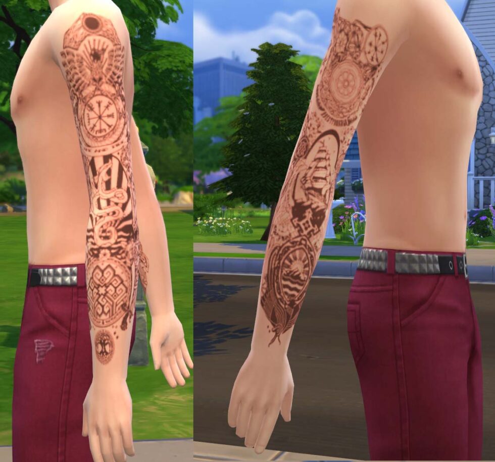 100+ Sims 4 CC Tattoos You Need to Make More Unique Characters ...