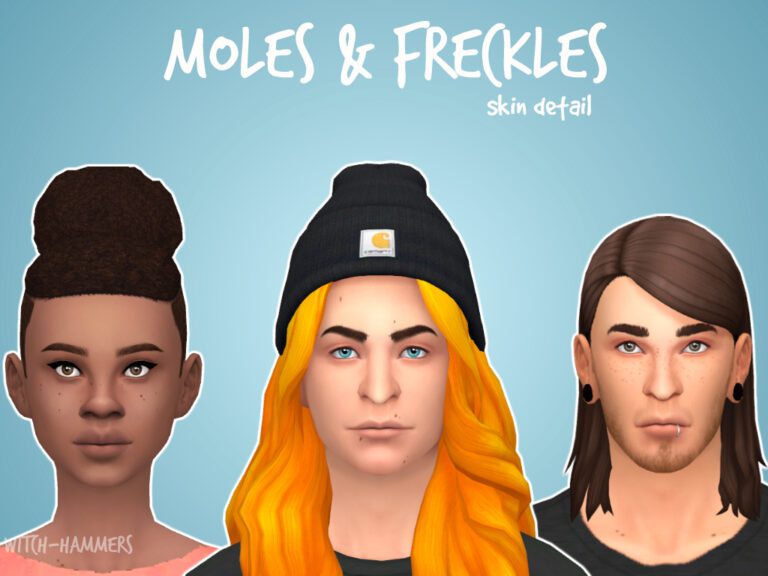 50 Sims 4 Skin Details to Make Your Sims GORGEOUS (Skin Mods)