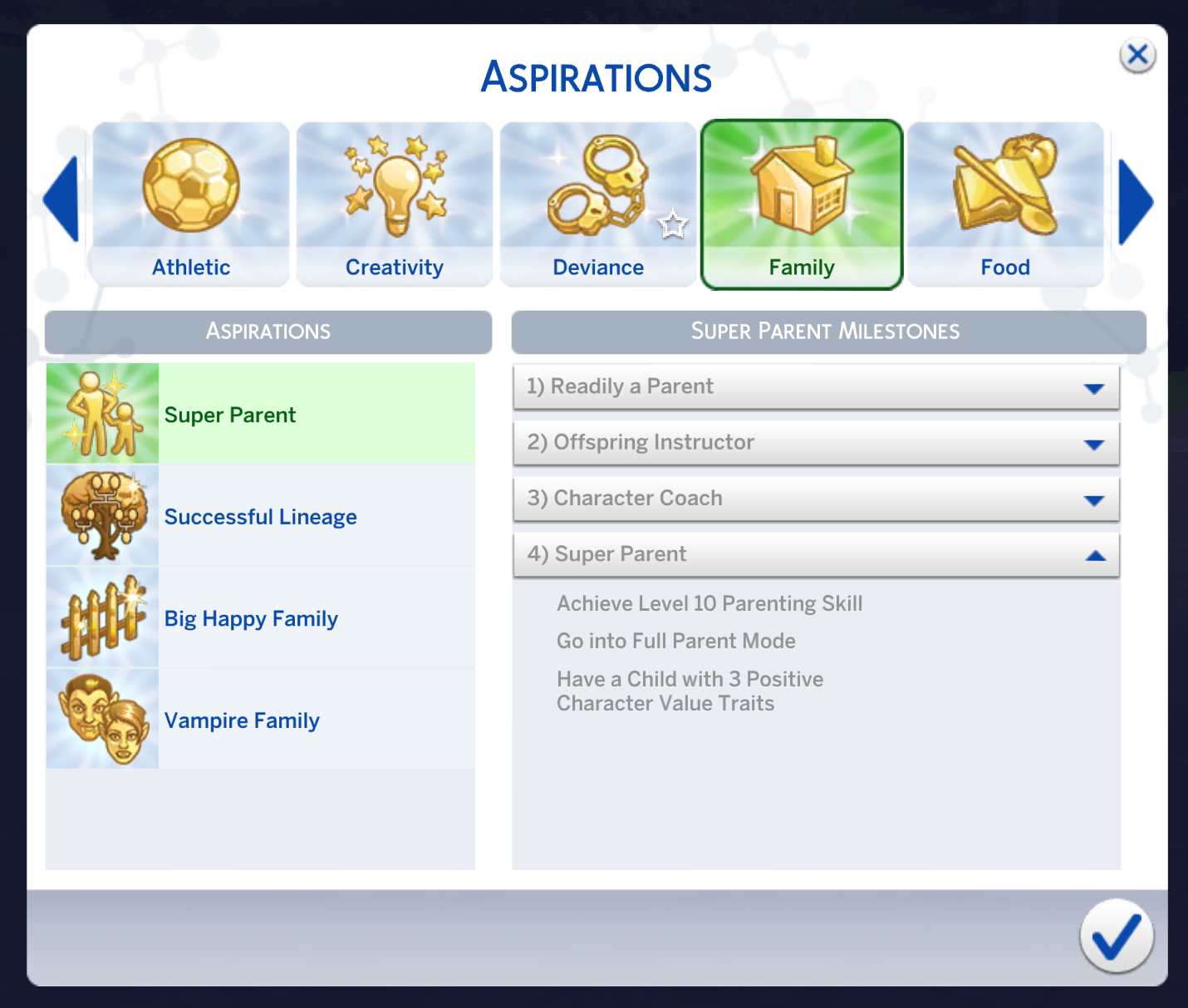Sims 4 Super Parent Aspiration Walkthrough - Ultimate Sims Guides