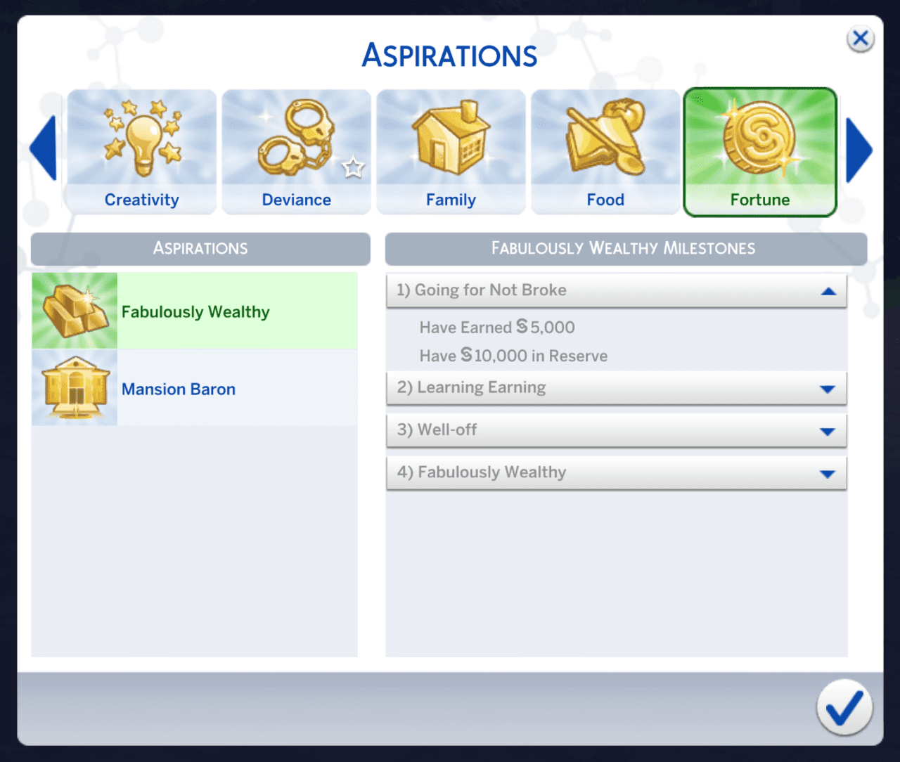 Sims 4 Fabulously Wealthy Aspiration Walkthrough - Ultimate Sims Guides