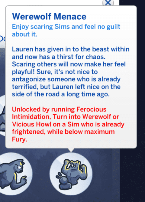 Sims 4 Werewolf Abilities and What They Do - Ultimate Sims Guides