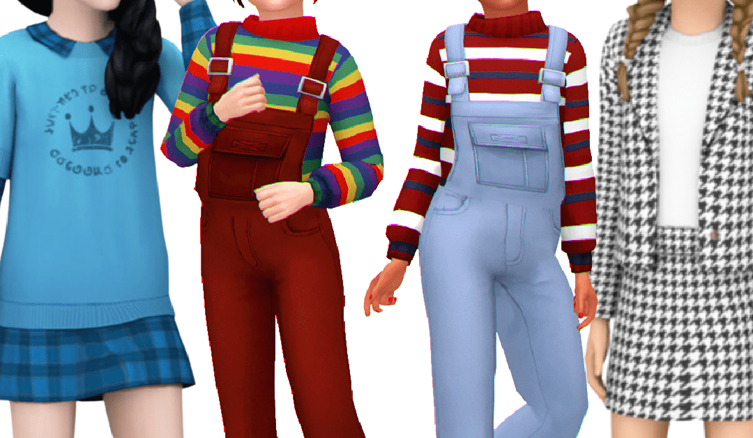 25+ Sims 4 CC Kids Outfits That Are Must Haves in Game