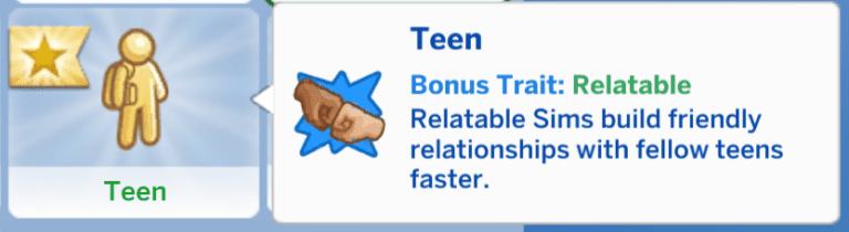 Sims 4 Admired Icon Aspiration Walkthrough (Teen Only)