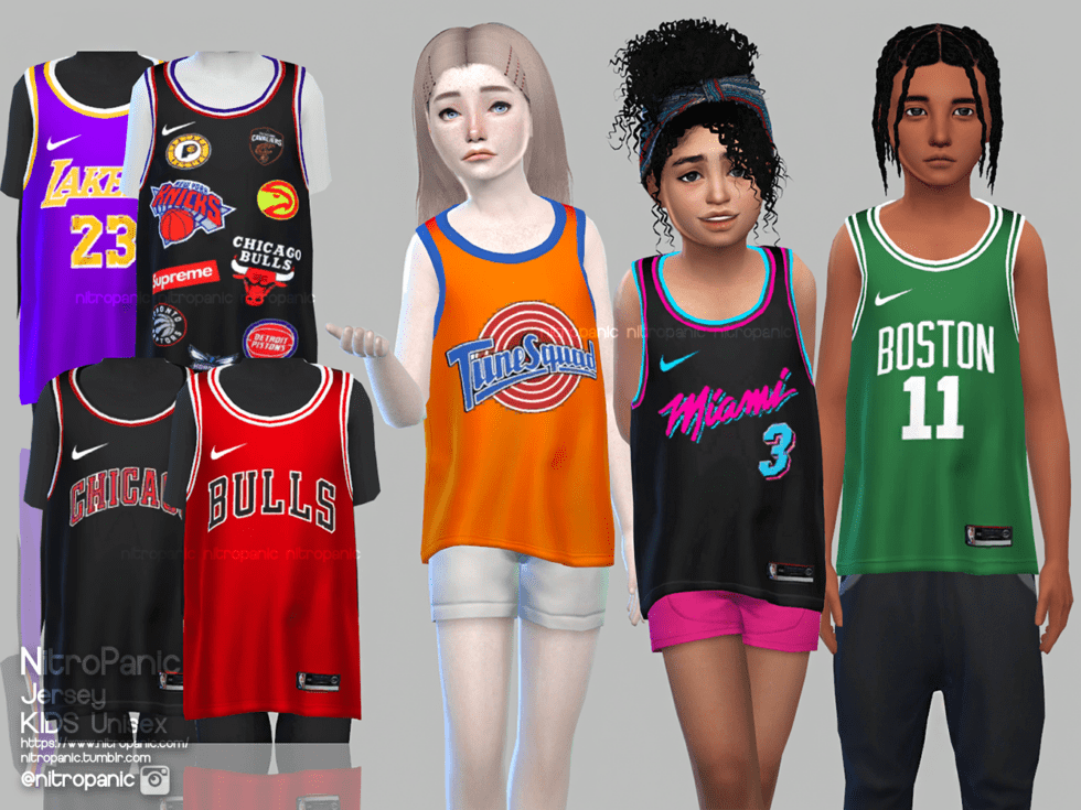 25+ Sims 4 Kids CC Shirts Your Children Will Love