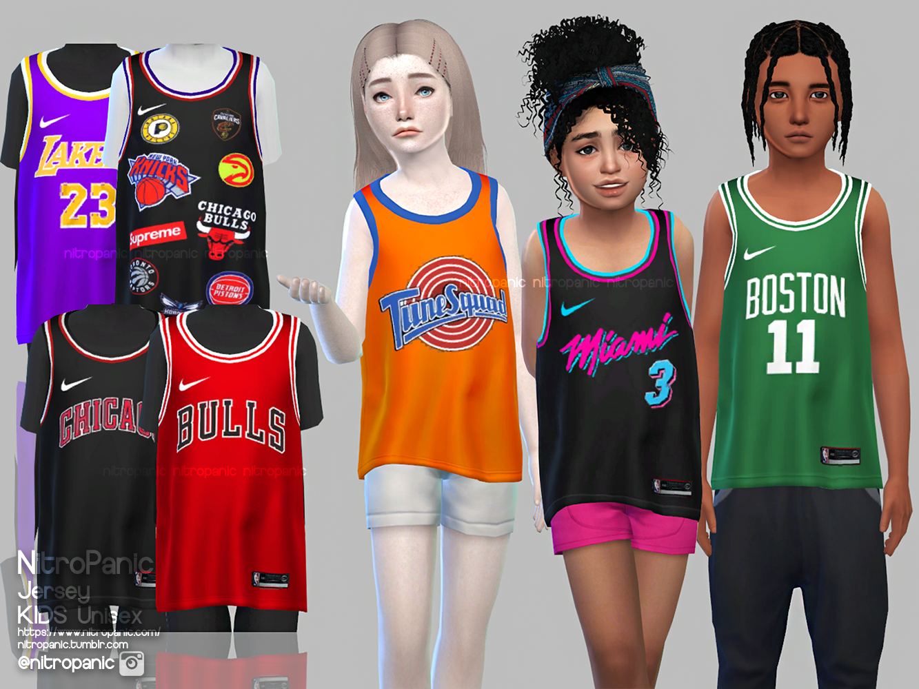 25+ Sims 4 Kids CC Shirts Your Children Will Love