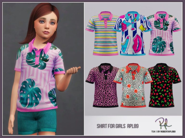 25+ Sims 4 Kids CC Shirts Your Children Will Love