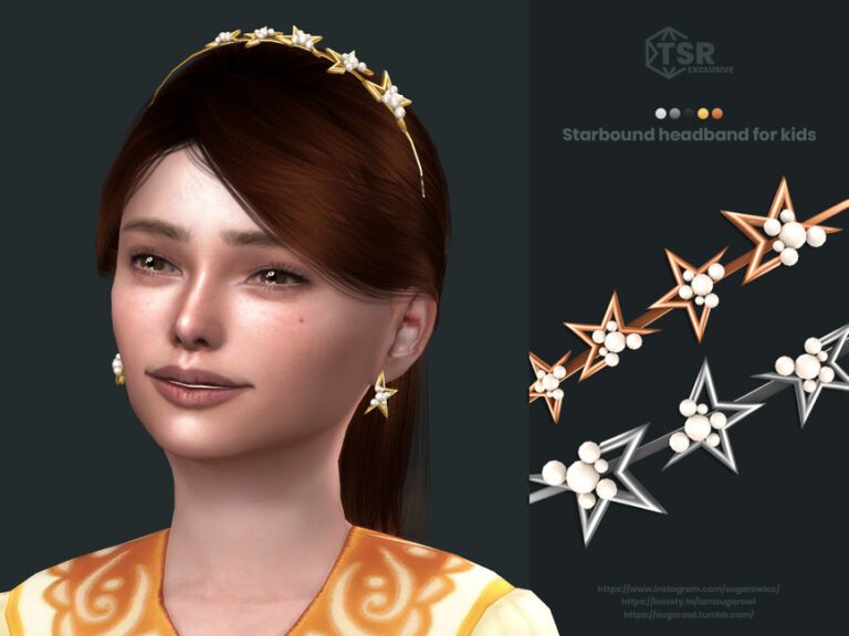 30+ Sims 4 CC Kids Accessories That'll Elevate The Look