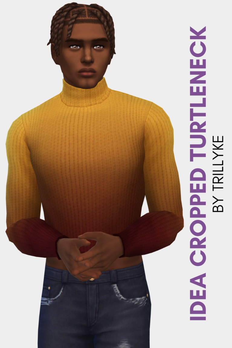 You Need These Sims 4 CC Male Sweaters in Your Game