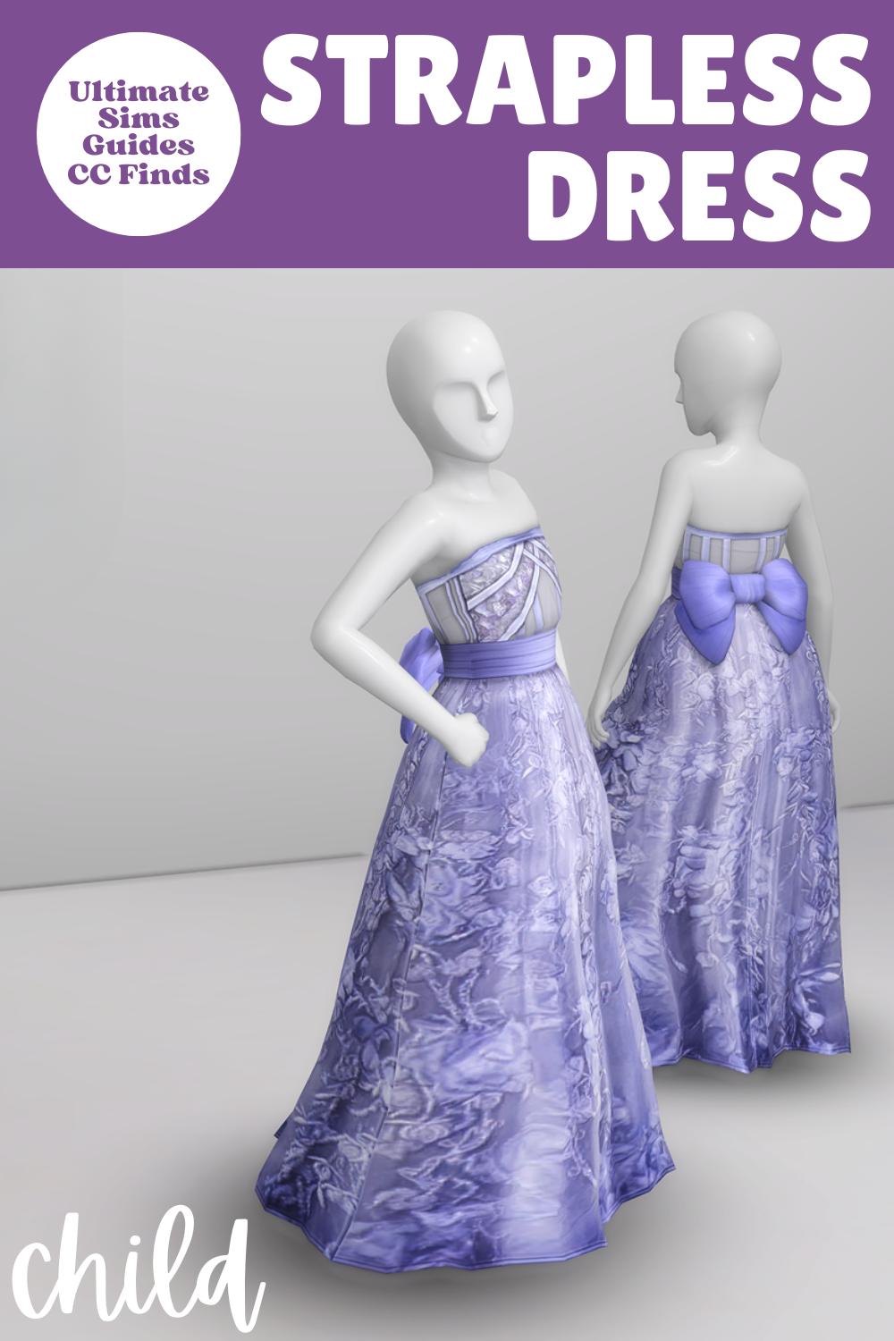 These Sims 4 Kids CC Dresses Are So Adorable
