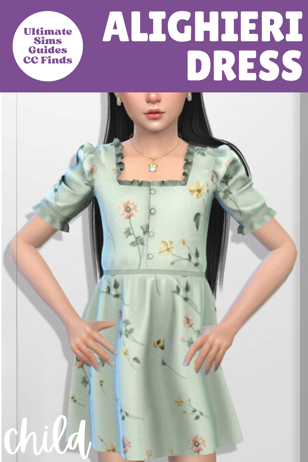 These Sims 4 Kids CC Dresses Are So Adorable