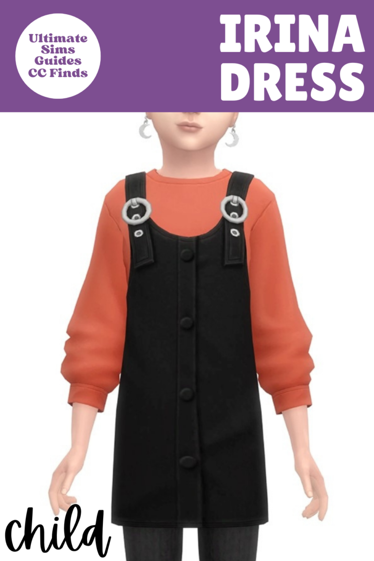 These Sims 4 Kids CC Dresses Are So Adorable