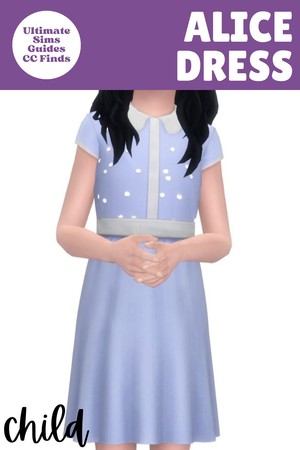 These Sims 4 Kids CC Dresses Are So Adorable
