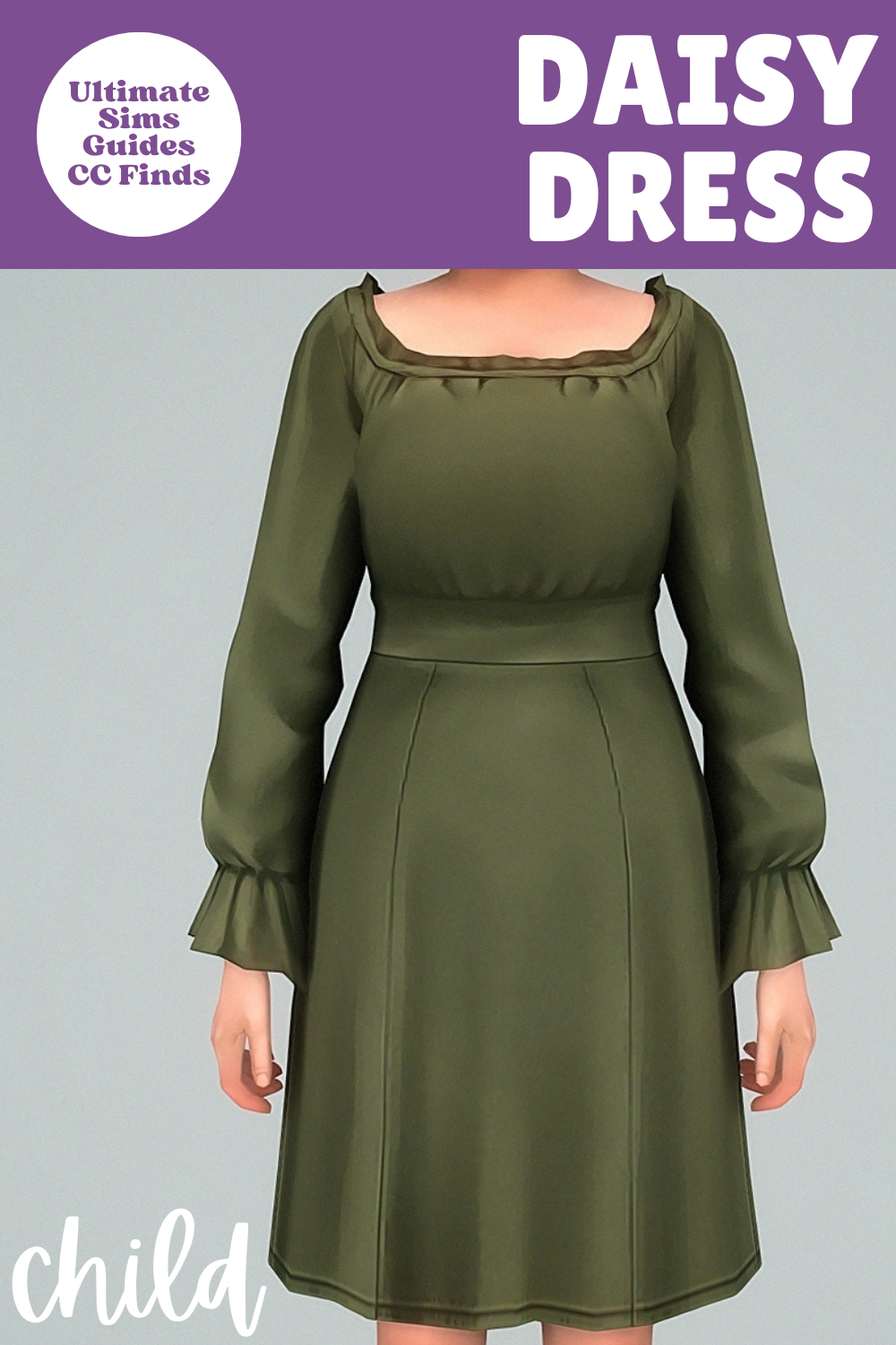 These Sims 4 Kids CC Dresses Are So Adorable