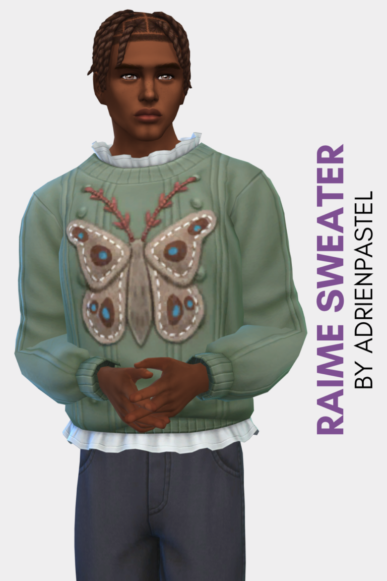 You Need These Sims 4 CC Male Sweaters in Your Game