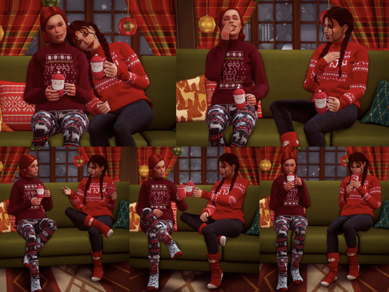 Sims 4 Christmas Pose Packs For The Cutest Screenshots