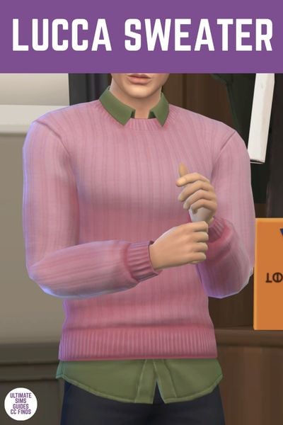 You Need These Sims 4 CC Male Sweaters in Your Game