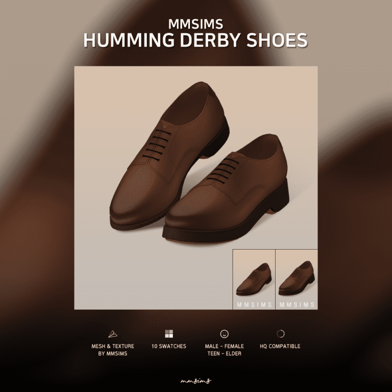 25+ Sims 4 Male CC Shoes To Complete The Outfit