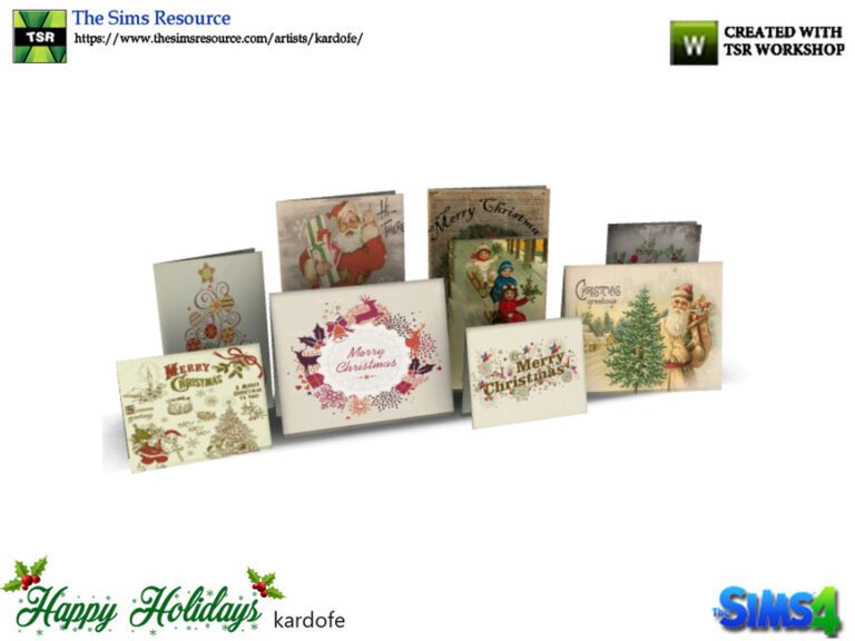 25+ Pieces of Sims 4 CC Christmas Clutter For The Perfect Holiday