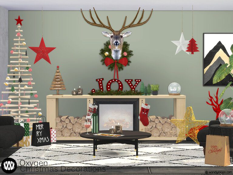 The BEST Sims 4 Christmas CC Furniture Sets You Need