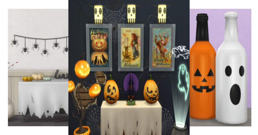 25+ Sims 4 CC Halloween Decorations You Need in Your Game