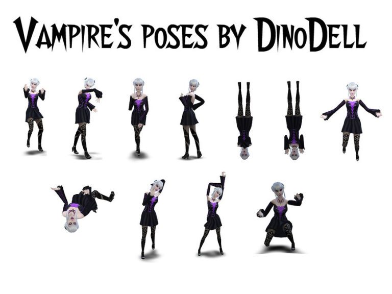 Sims 4 Halloween Pose Packs You Really Do Need