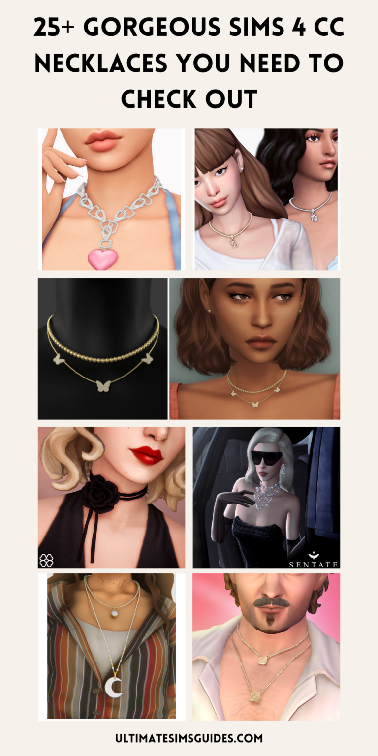 These Are My Current Favourite Sims 4 CC Necklaces