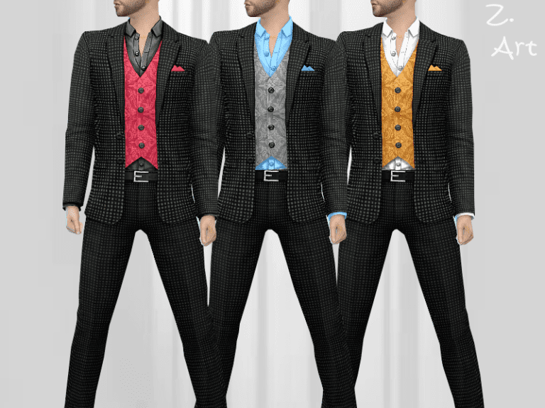 25+ Pieces of Sims 4 Suit CC To Create Snazzy Sims