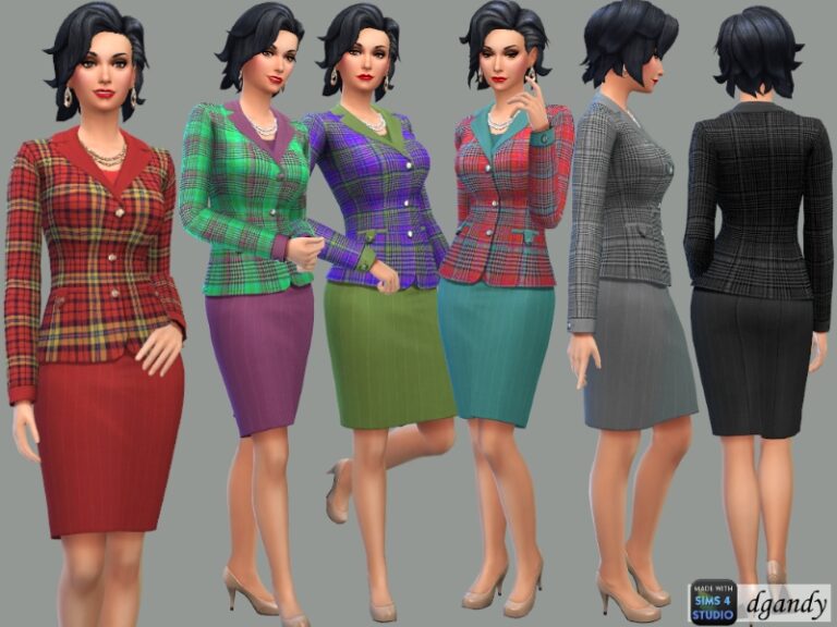 25+ Pieces of Sims 4 Suit CC To Create Snazzy Sims