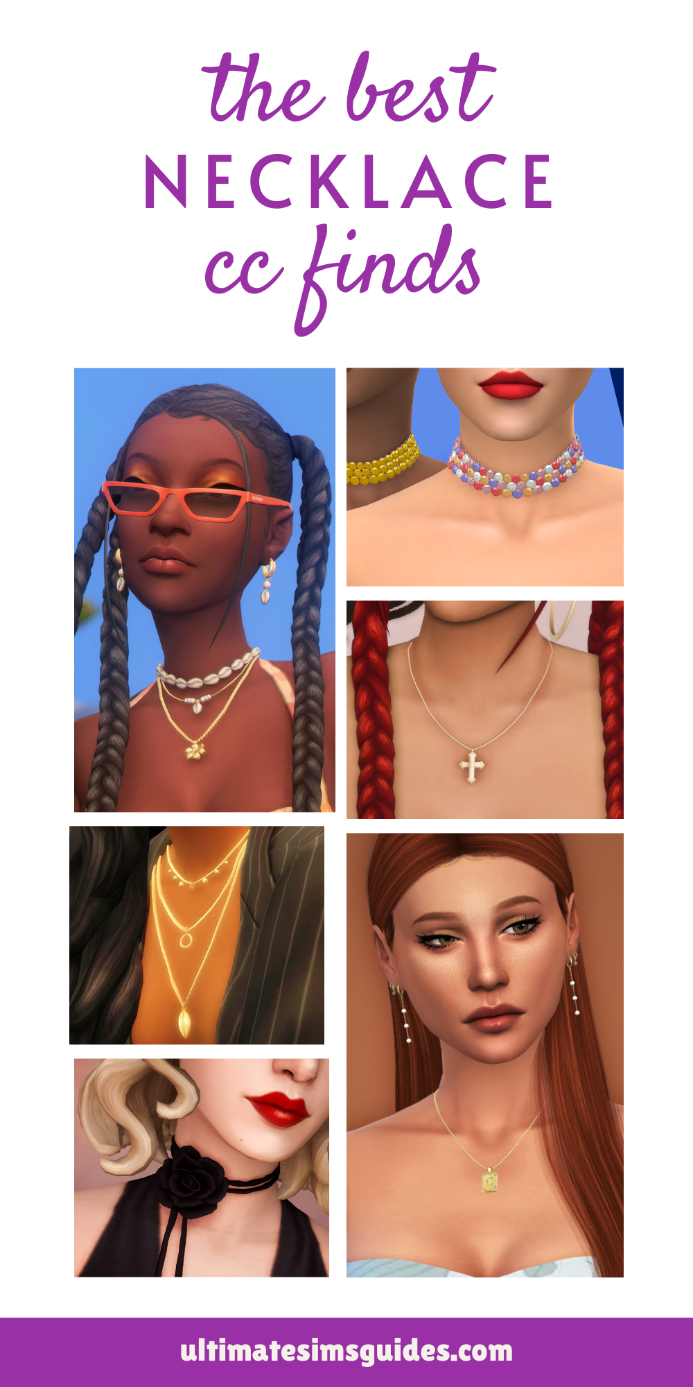 These Are My Current Favourite Sims 4 CC Necklaces